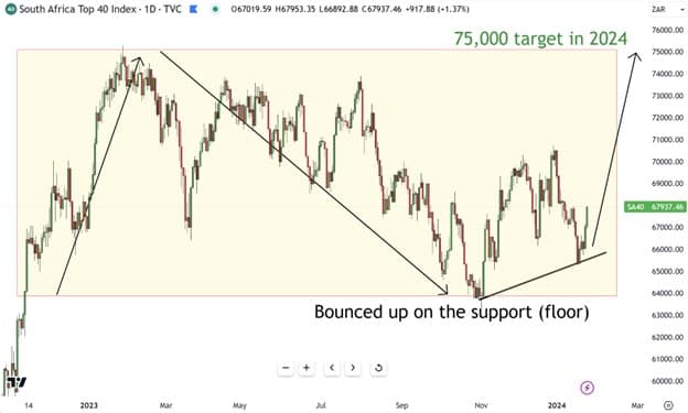 The JSE ALSI 40: Riding The Bull In 2024